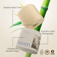 Haven Bamboo Toilet Paper (Pack of 24) Bulk Rolls - Organic Tissue - 3 ...