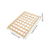 HEALEEP Sewing Thread Rack 1 Set Wooden Spool Holder For Home Users ...