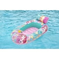 Disney Little Mermaid Multicolor Beach Boat Pool Float, Ages 3 ...