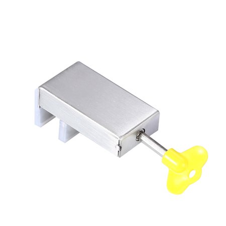 NUNADERNU 2 Packs Sliding Window Wedge Lock with Key Limiter Adjustable ...