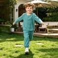 ATOGUTA Boys Clothes Long Sleeve Tops and Pants Set Soft Clothing Sets ...