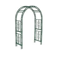 PANACEA 89088 Flat Top Arbor Black Burnished Bronze Finished Iron ...