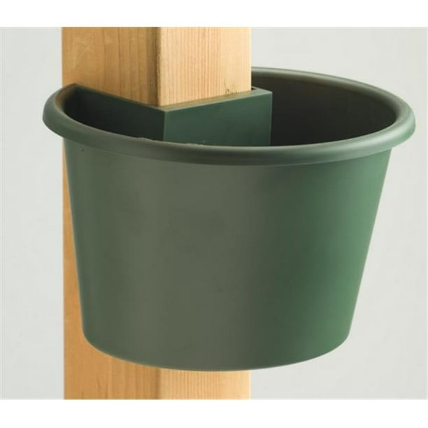 My Gaden Post SPG Small Planter Green for 4x4 Lumber Wooden Post ...