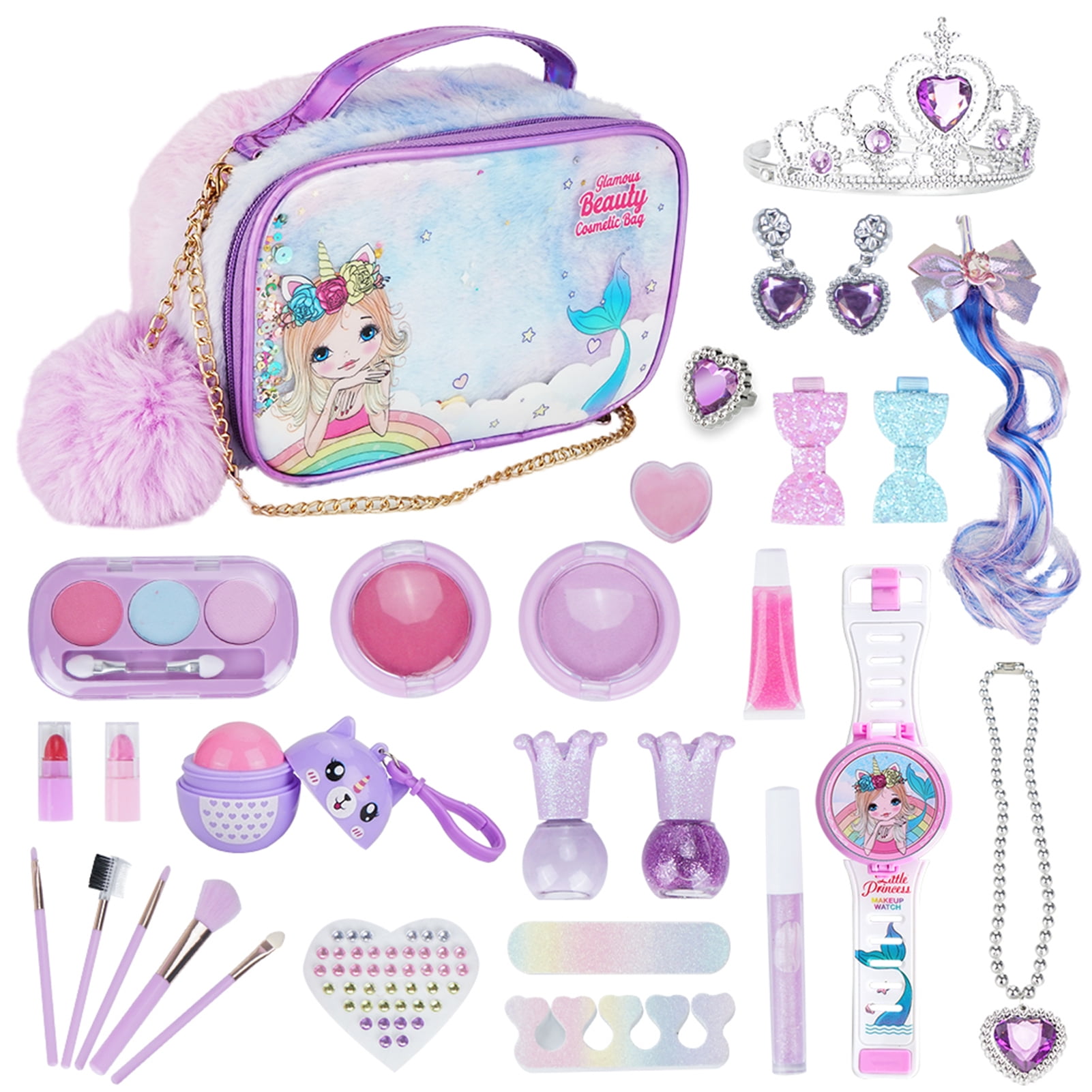 Click here for Tfixol 29pcs Girls Makeup Kits For Kids Childrens... prices