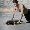 Wonder Core Slide Fit, Ab Roller Board with 4 Wheels, Automatic Rebound ...