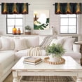 Kitchen Cafe Valance Curtain for Small Windows,Sword in Fire Rod Pocket ...