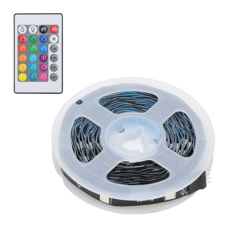 Smart LED RGB Strip Lights, Multifunction Adhesive Installation Remote ...