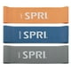 SPRI Flat Resistance Band Loop Kit, 3 Pack (Light, Medium, Heavy ...