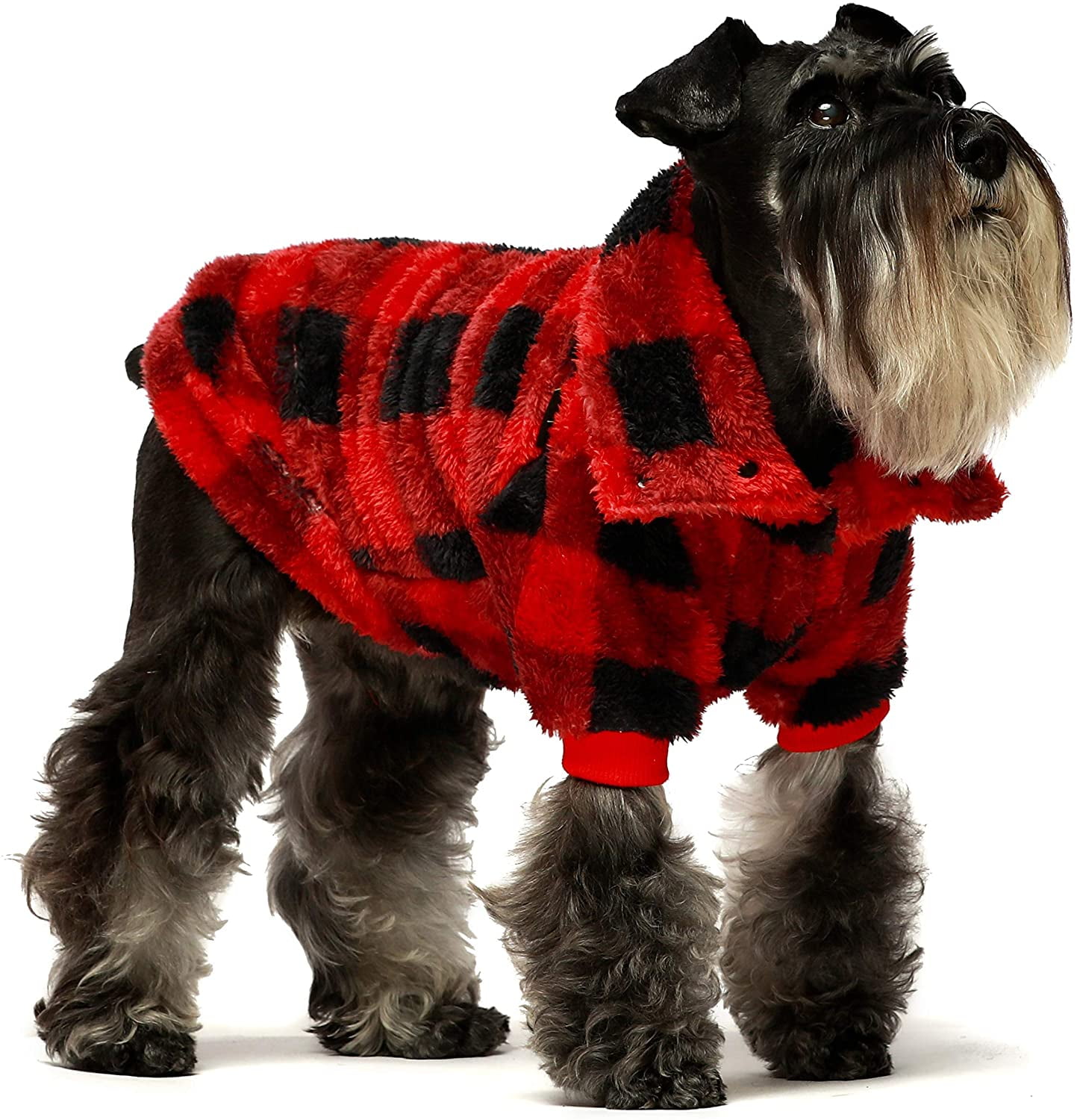 Fitwarm Thermal Turtleneck Dog Winter Coats Thick Velvet Pet Cold ...