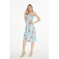 Hawaii Hangover Women Hawaiian Panel Floral Halter Top Dress Up To