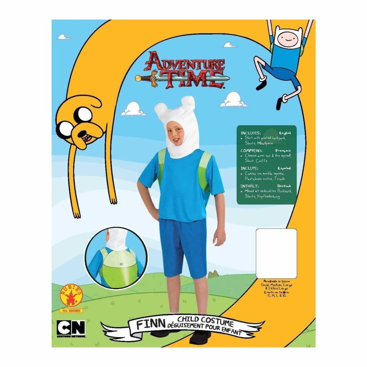 Finn The Human Costume