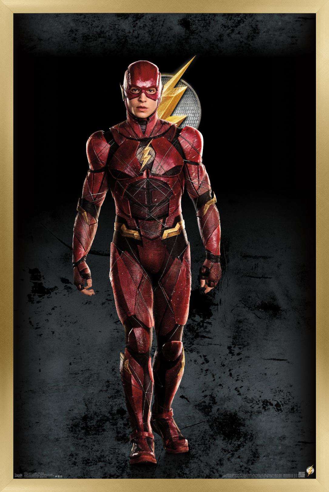 DC Comics Movie - Justice League - The Flash Wall Poster, 22.375" x 34 ...