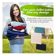 Bamboo Laundry Drying Rack for Clothes, Wood Clothing Dryer, Extreme ...