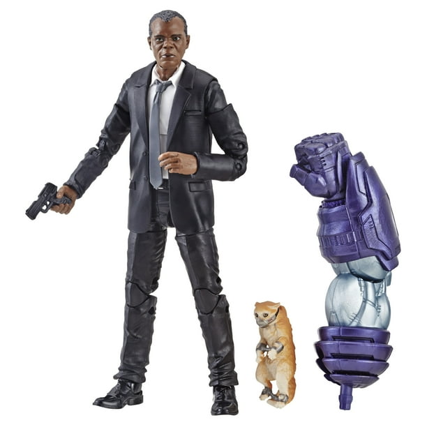 Marvel Captain Marvel 6-inch Legends Nick Fury Figure for Collectors ...