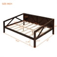 Full Size Daybed Platform Bed with Underbed Storage for Kids Teens ...