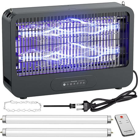 Mosquito Zapper [Poweful 3500V Double Grid & Remote] Fly Zapper ...
