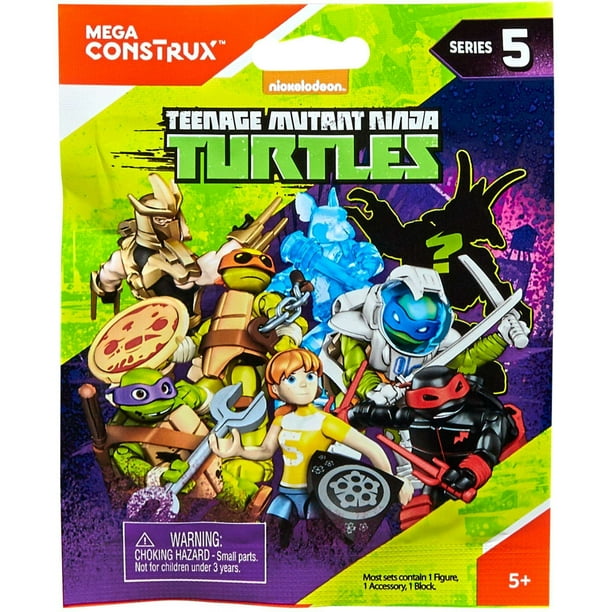 Mega Construx Teenage Mutant Ninja Turtles Micro Action Figures (Styles ...