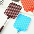 Adjustable Plastic Fly Swatter, Home Long Handle Retractable Flyswatter ...