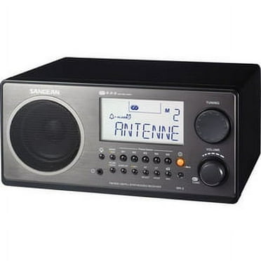 Sangean WR-2CL, Clear AM/FM Table Top Radio with Portable Clock ...
