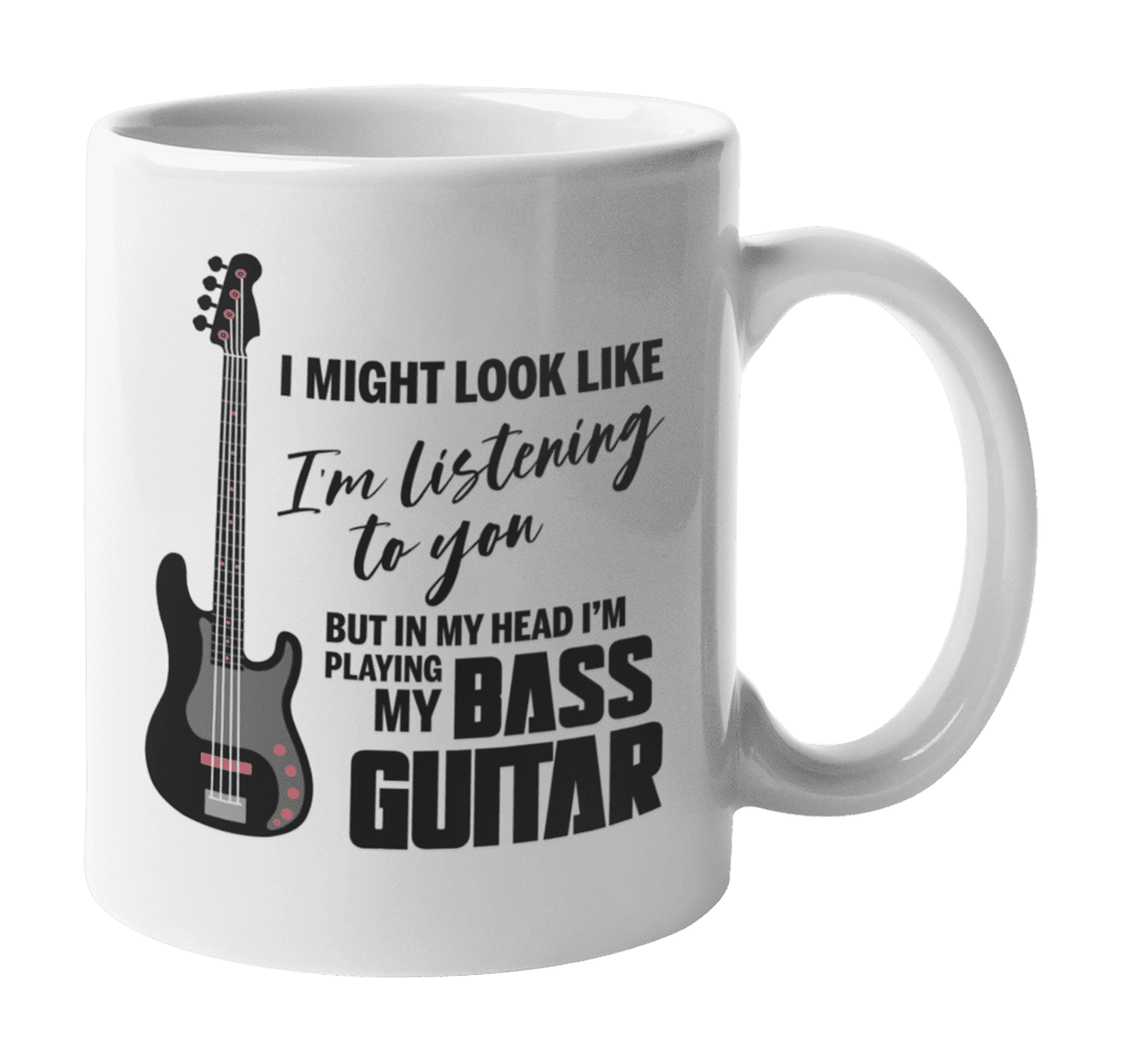 Kitchen & Dining Coffee Cup for Bassists Funny Bass Coffee Cup Bass ...