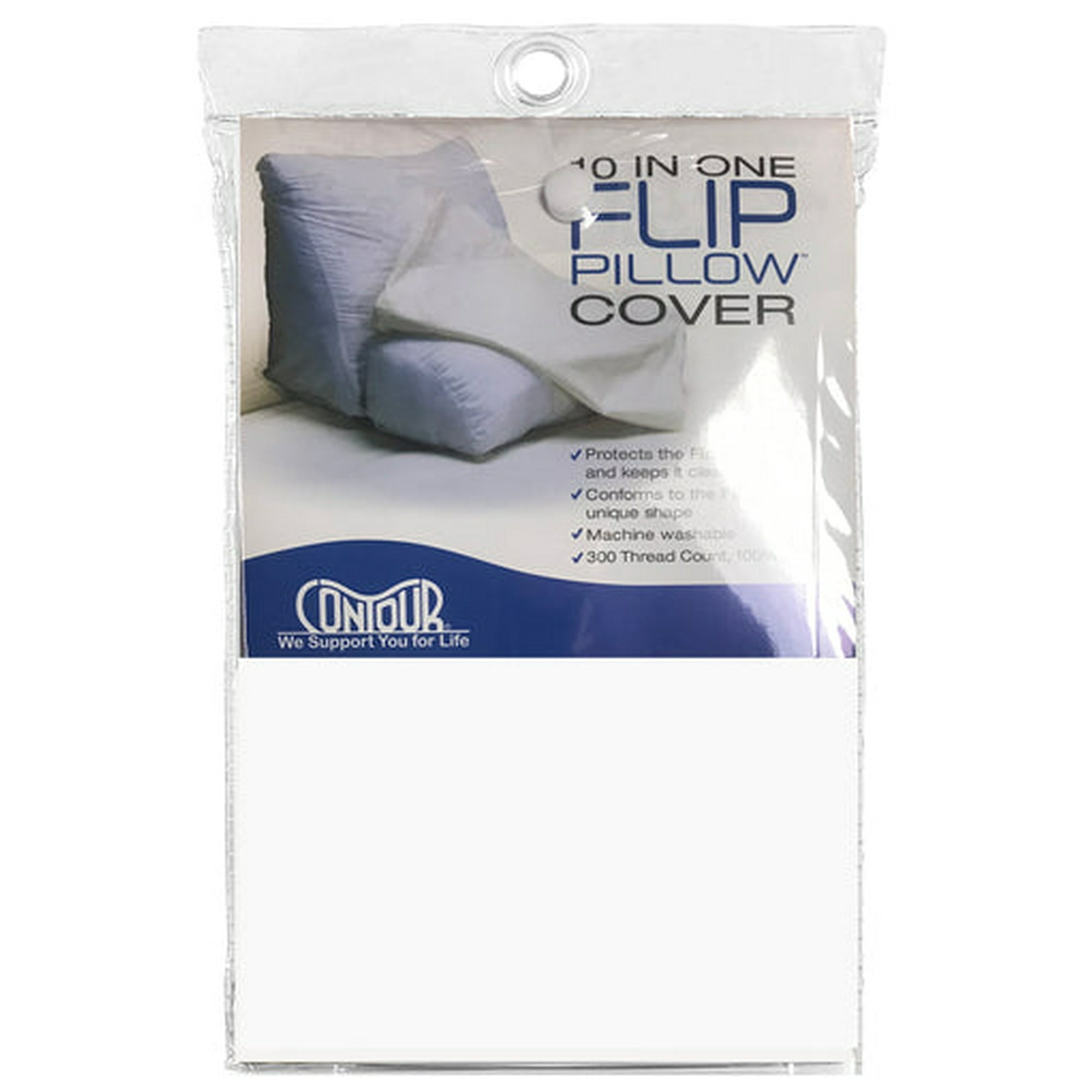 Click here for Contour Flip Pillow Case / White One prices