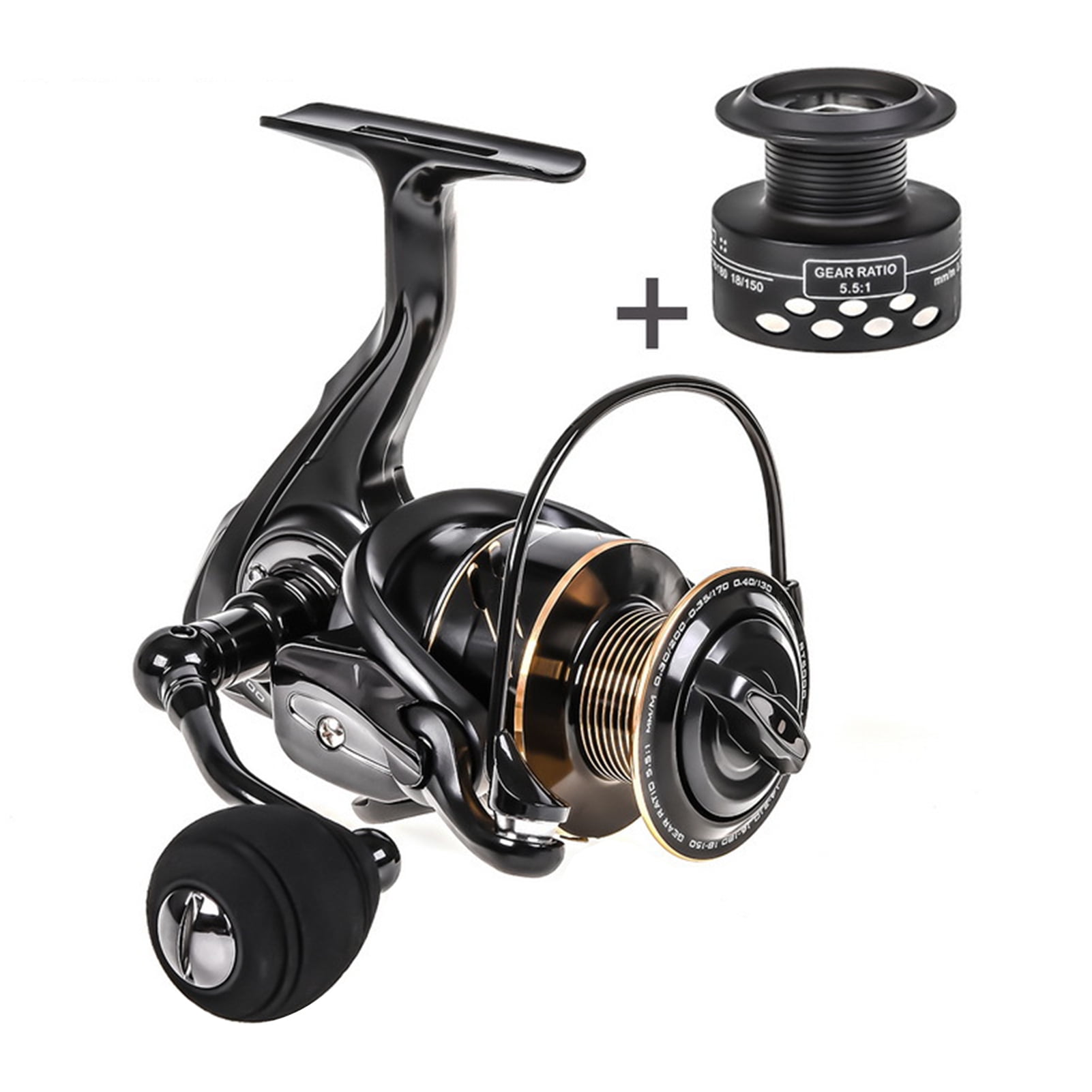 Anti-rust Aluminum Alloy Long Range Shot Spinning Wheel Fishing Reel ...
