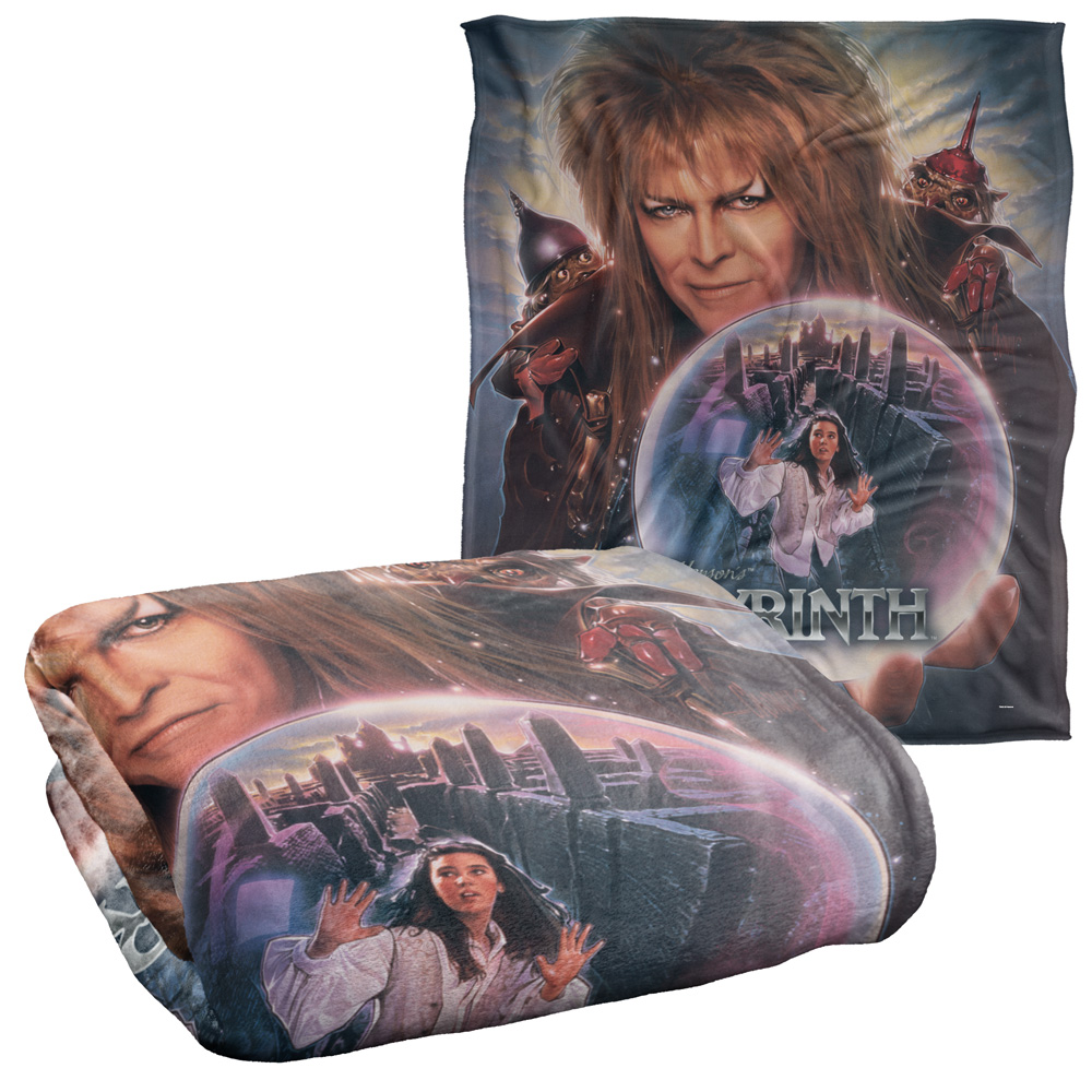 Labyrinth Blanket, 50"x60", Trapped in The Glass, Silky Touch Super ...