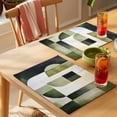 Placemats Set of 4 Street Art Non-Slip Place Mat Modern Art Table Mats ...
