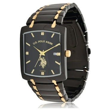 U.S. Polo Assn. Adult Male Watch Analog and Digital in Black (US8866WM ...