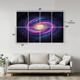 8 Pack Art Acoustic Panels Sound Absorbing Vibrant Spiral Galaxy Purple ...