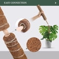 48.81 Inches Coir Totem Pole - 4 Pcs 16 Inchs Moss Pole Plant Stick ...