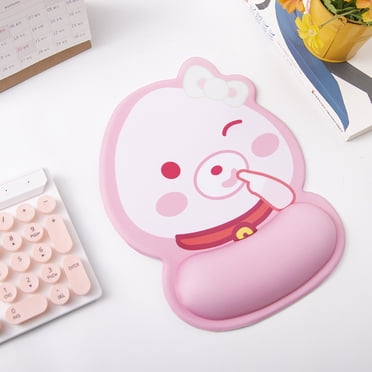 3M Fun Design Clear Gel Mouse Pad Wrist Rest, 6 4/5 x 8 3/5 x 3/4 ...