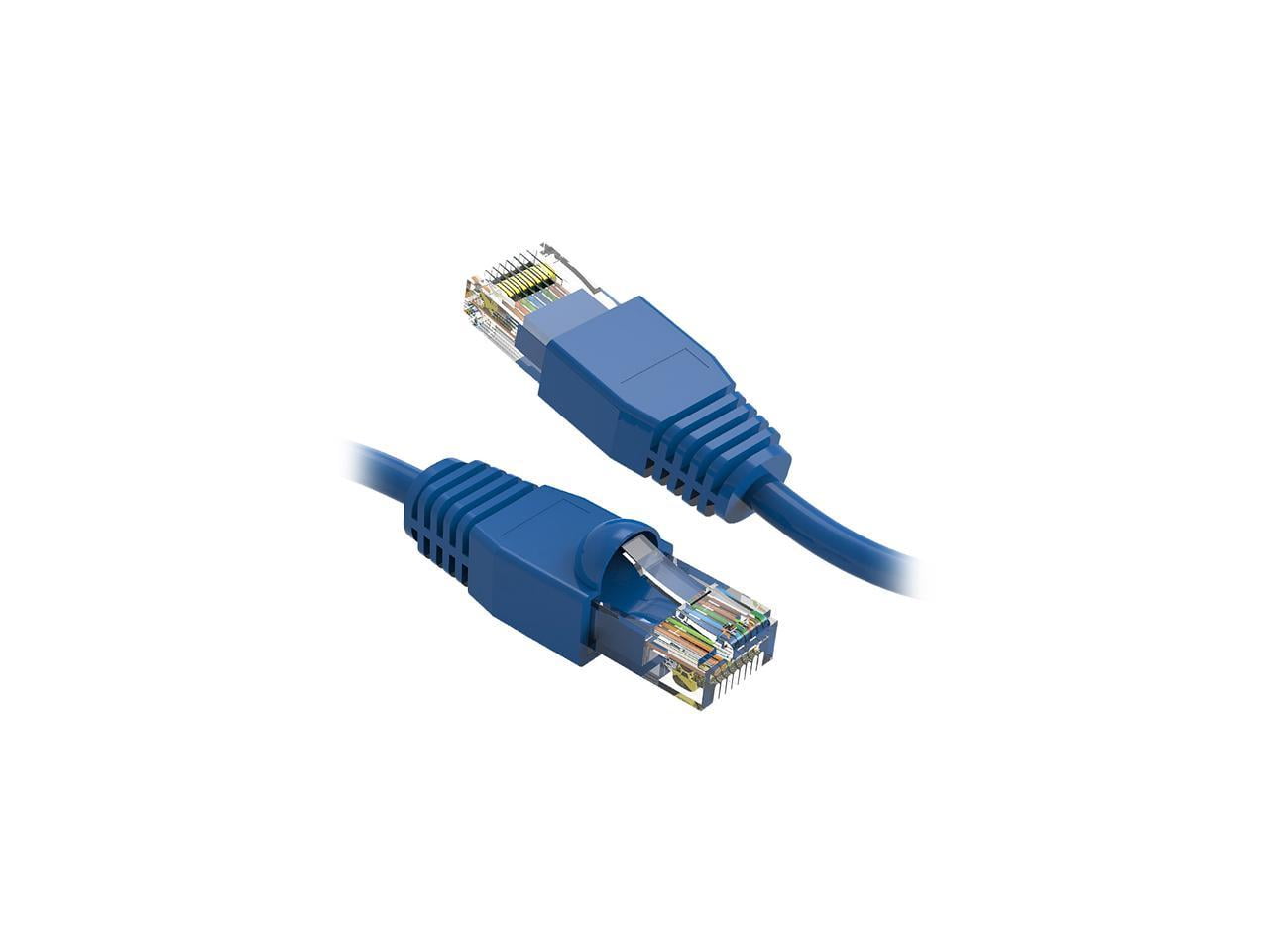 Nippon Labs 60CAT6A-50BL 50 feet Cat6A Blue UTP Ethernet Network ...