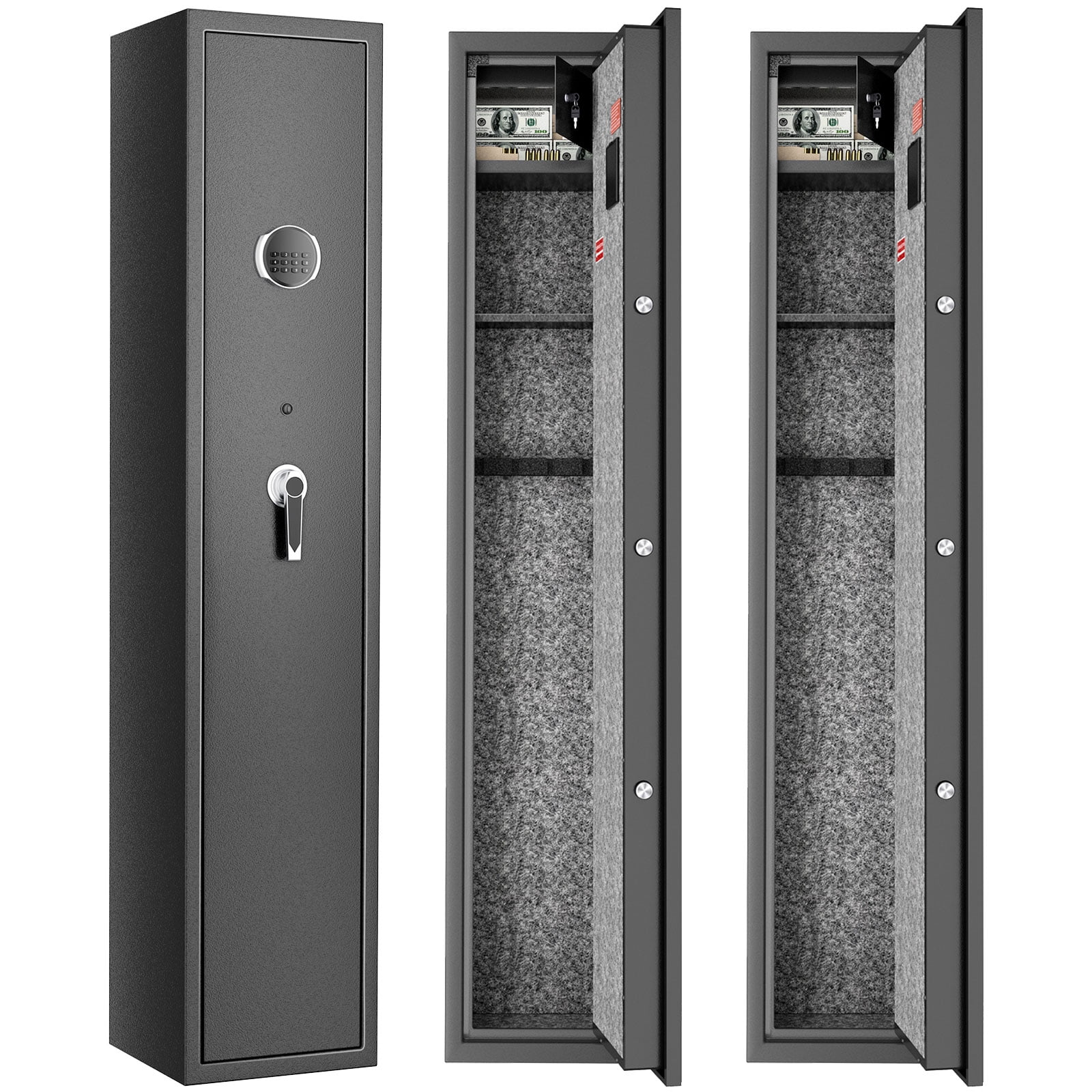 GRANPAY 5 Gun Safes For Home Rifle And Electronic Gun Security Cabinet granpay-5-gun-safes-for-home-rifle-and-electronic-gun-security-cabinet