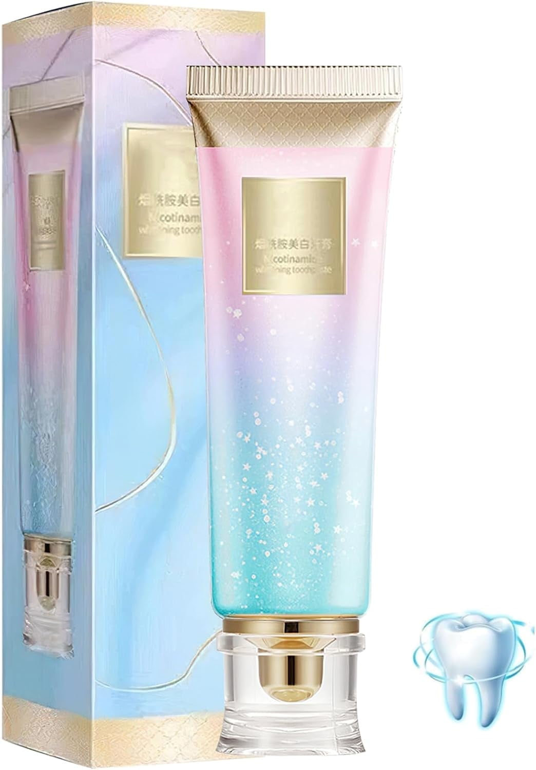 Niacinamide Dazzle White Toothpaste, Body Accel Niacinamide Whitening ...