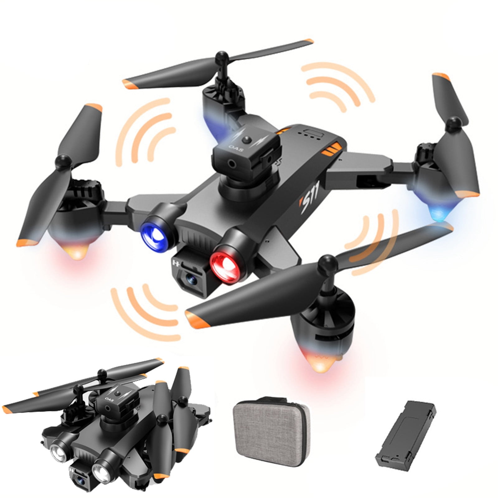 Herrnalise Drone With 1080P HD Fpv Camera Remote Control Toys Gifts For ...