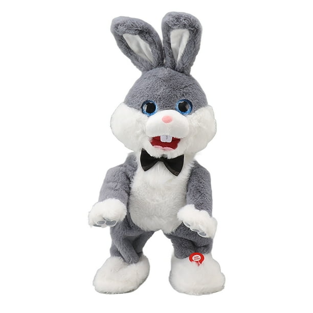 Rabbit Animated Singing Hopping,Animated Rabbit Musical Plush Singing ...