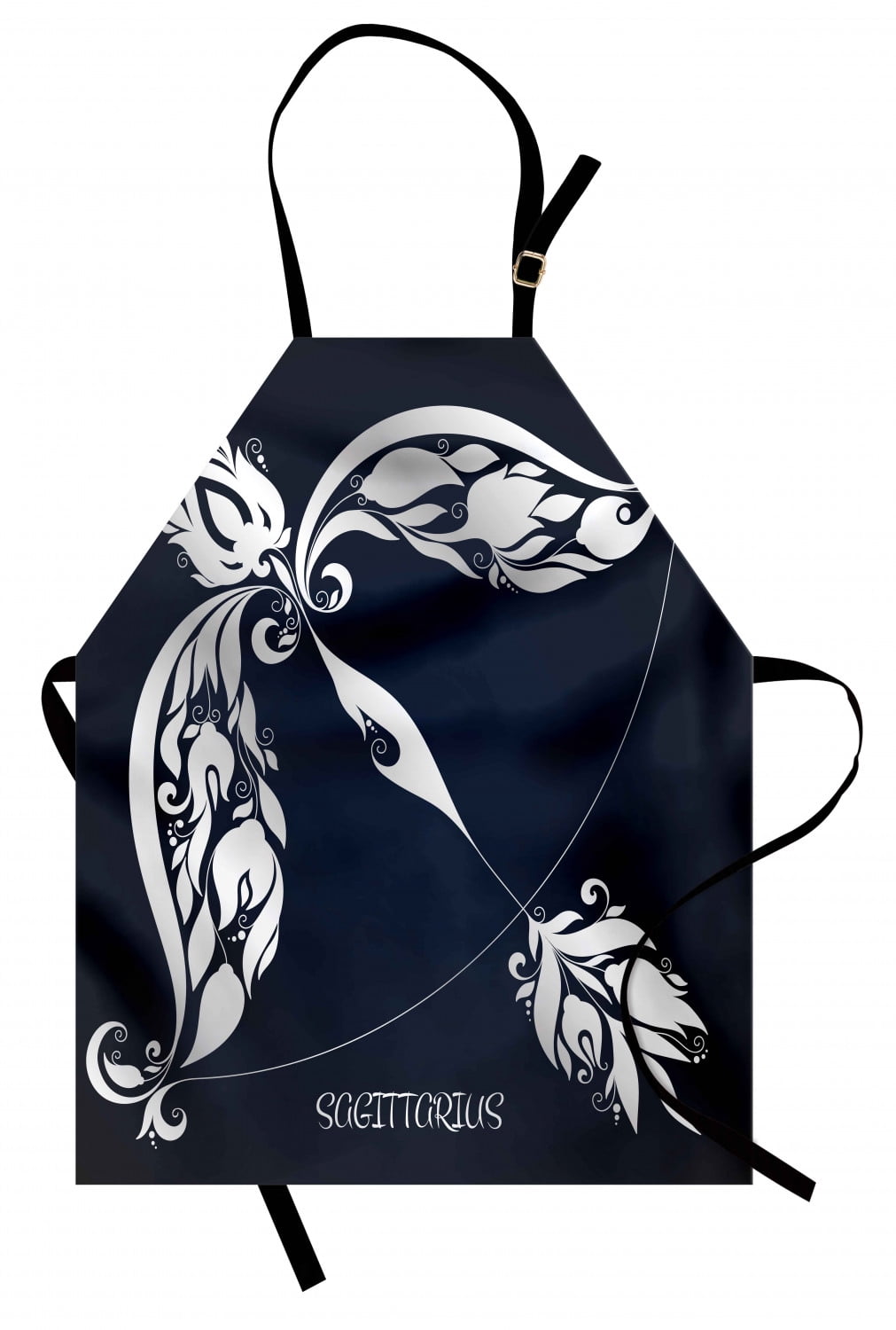 Zodiac Apron Astrology Sign Sagittarius with Flower Images Planetary ...