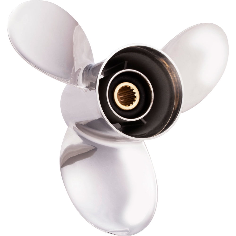 Solas 3441-133-17 Titan Stainless Steel 3-Blade Boat Propeller - RH, 13 ...