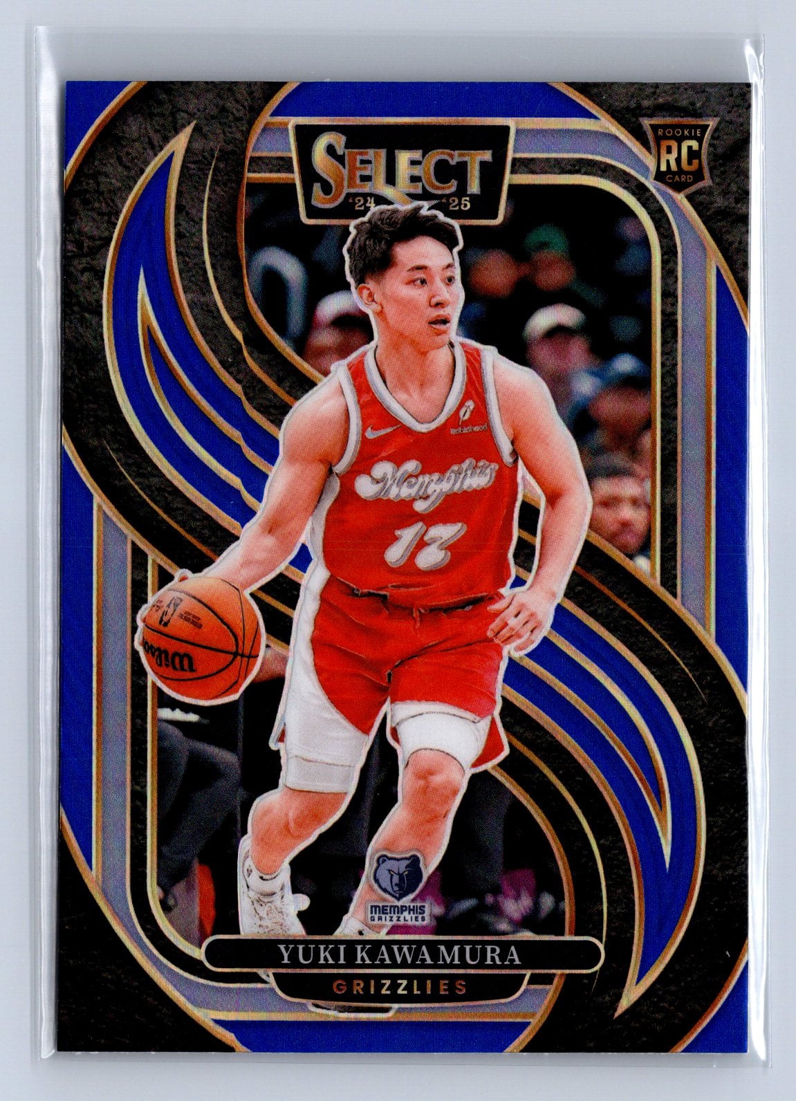 2025 2024-25 Panini Select Yuki Kawamura #158 Blue Prizm RC - Walmart.com