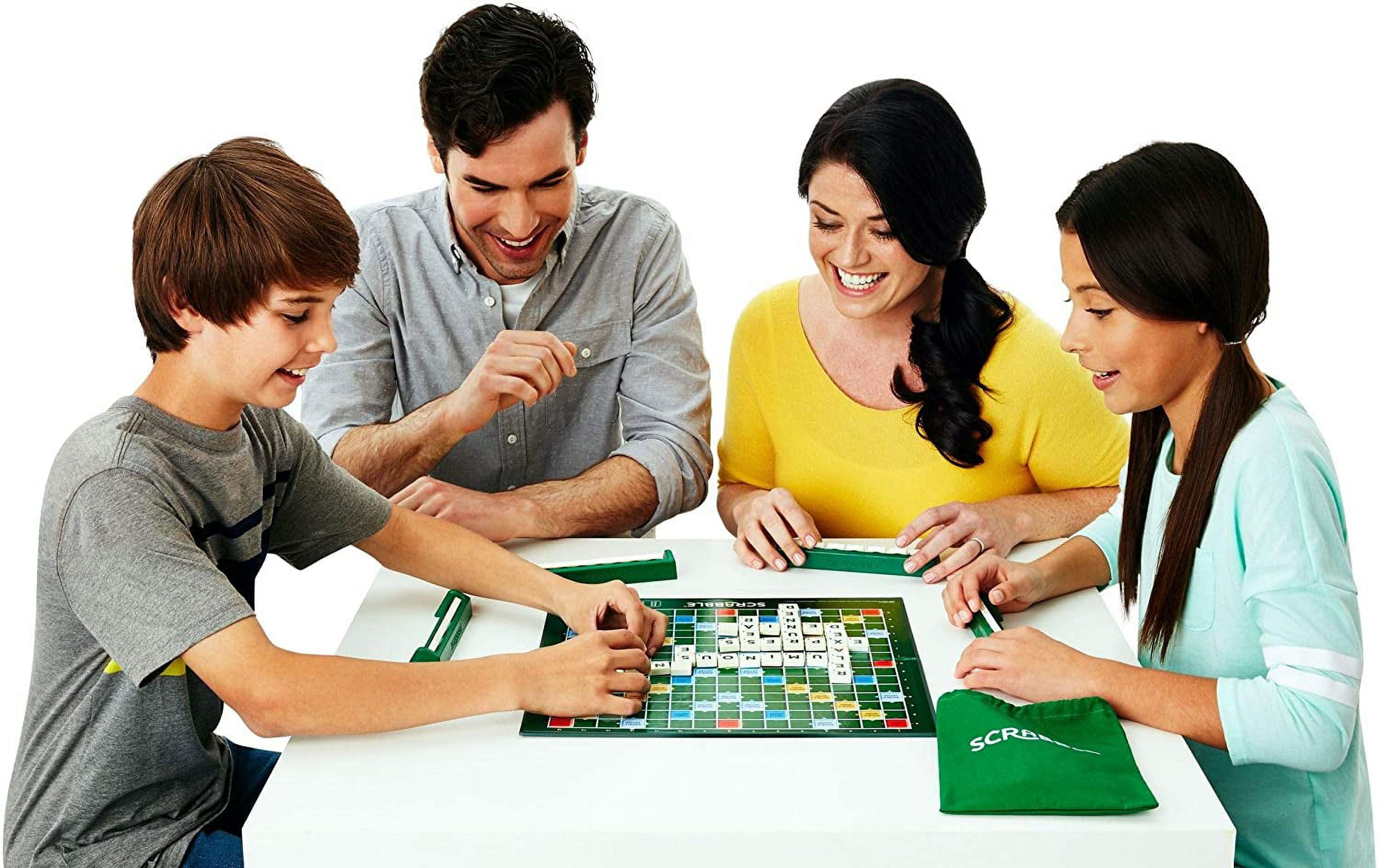 People Playing Scrabble
