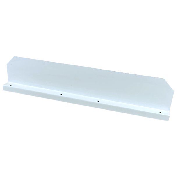 Straight Gutter Valley Splash Guard High Gloss White - 3 ct - Walmart.com