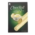 I-Mei Choco Roll White Chocolate Coated Cookie Roll with Green Tea and ...