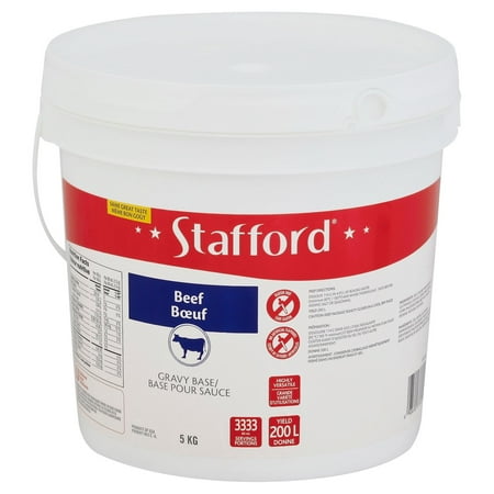 Stafford Beef Gravy Base, Gluten Free | 5KG/Unit, 1 Unit/Case - Walmart.ca