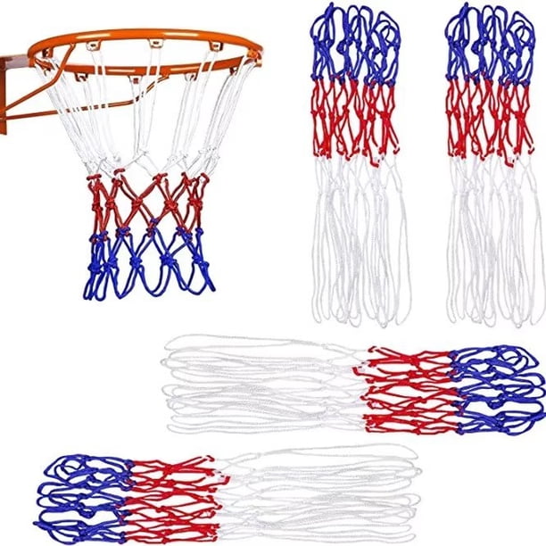 Paquete de 4 redes de baloncesto resistentes, kit de reemplazo de red ...