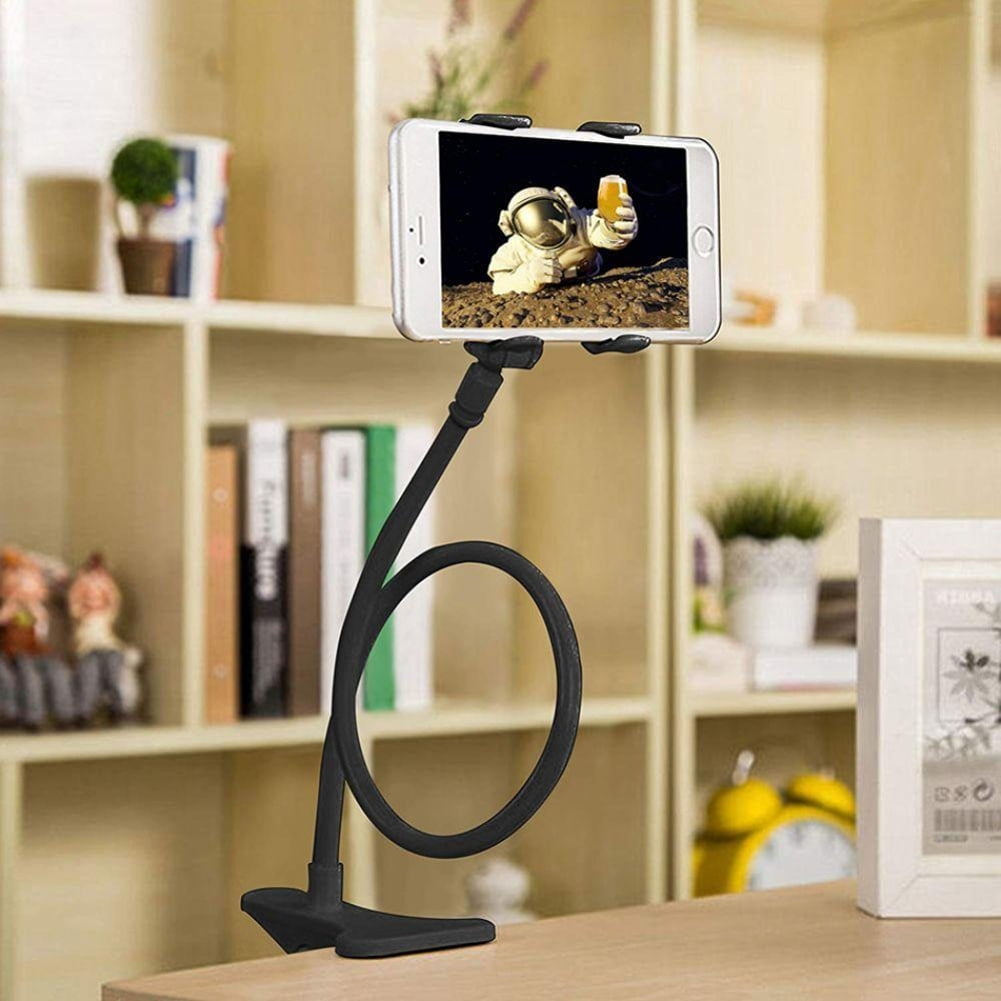 Stand Clip Holder for iPhone SE (2022) - Desk Bed Mount Lazy Arm Long ...