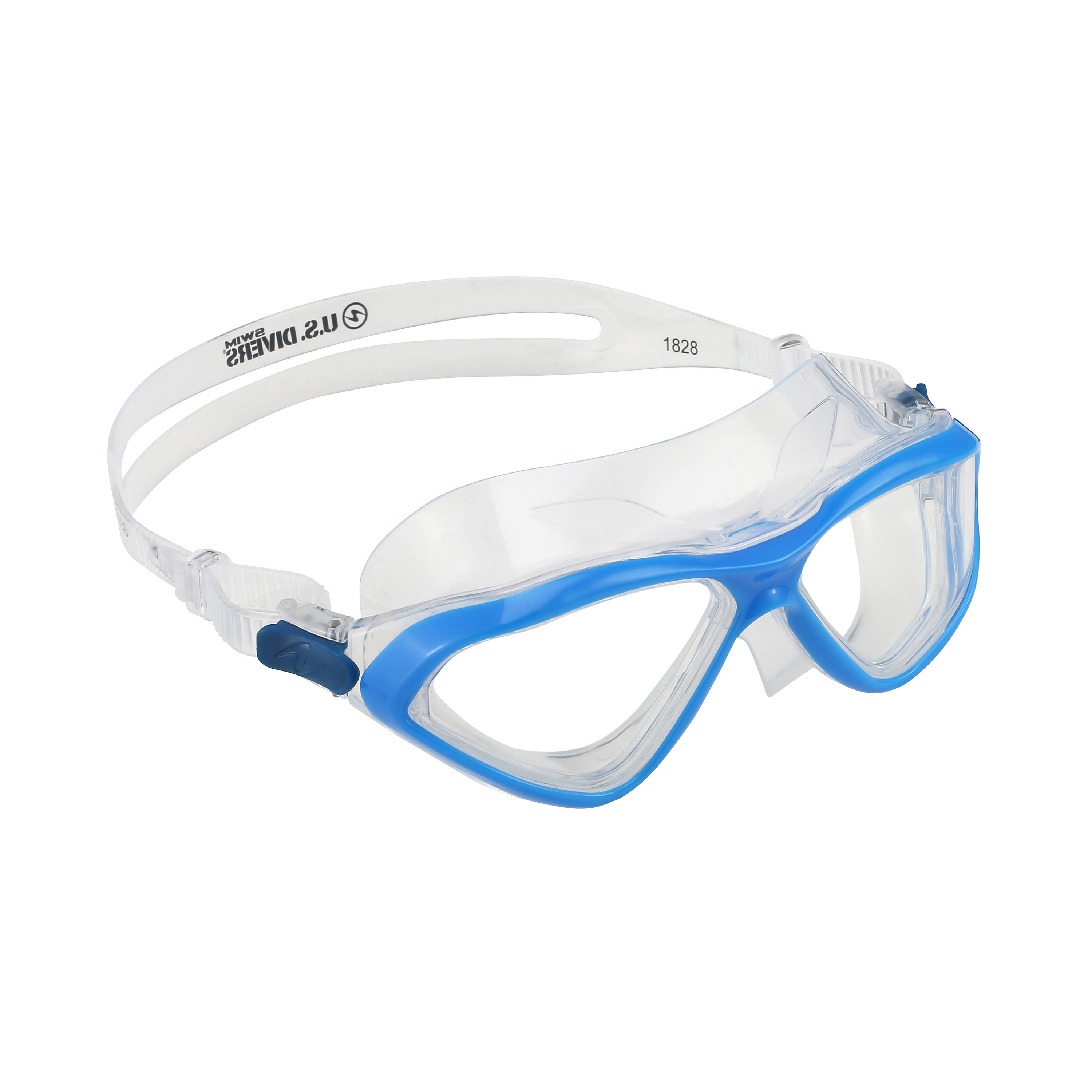 U.S. Divers Stilo Jr Swim Mask for Kids - Shatter-resistant, Panoramic ...