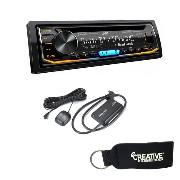 JVC KD-TD90BTS CD Receiver featuring Bluetooth With SXV300 SiriusXM Radio Tuner - Walmart.com