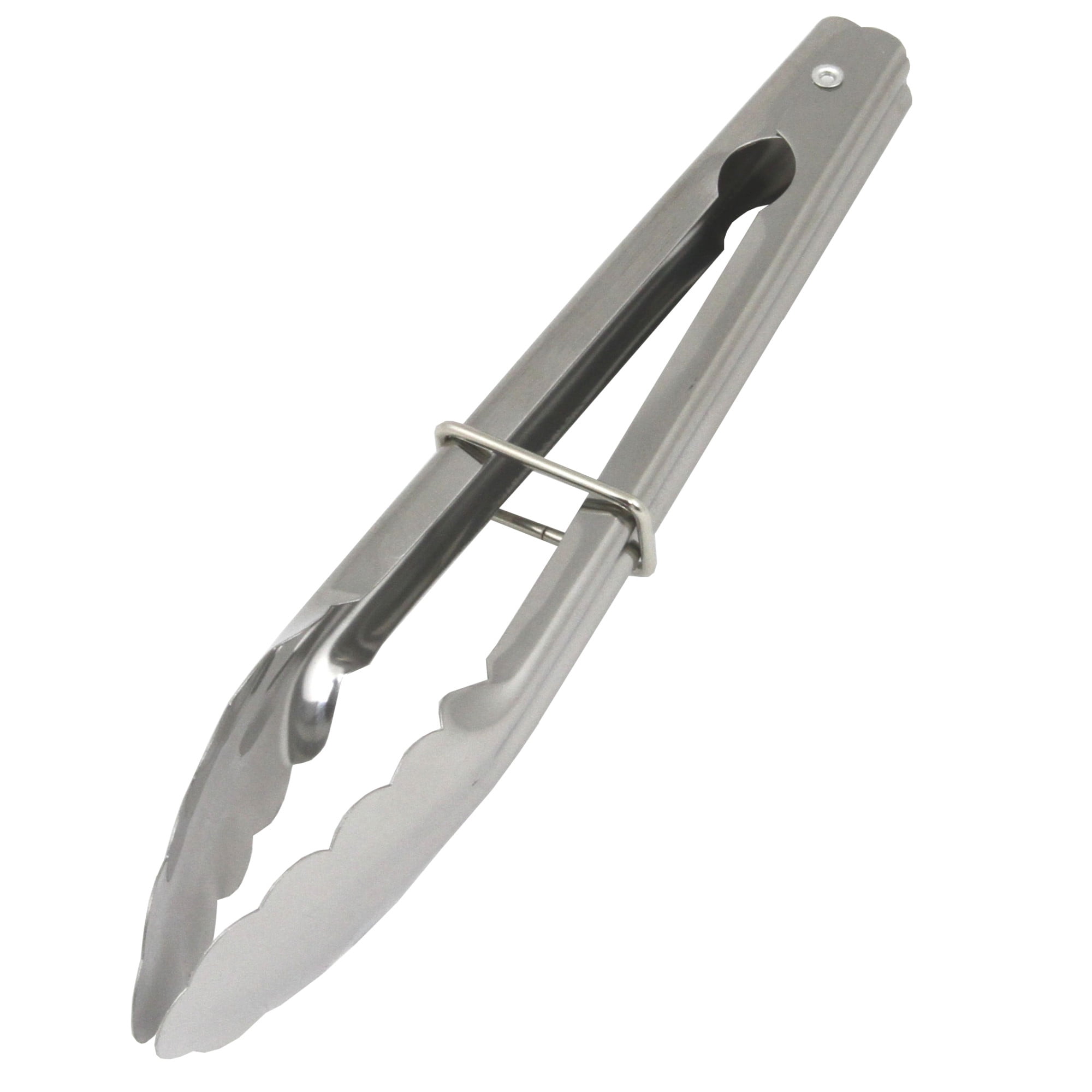 Chef Craft Classic Clam Shell Tongs, 9 inches in Length, Stainless ...