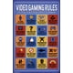 Video Game Rules Poster Print (22 x 34) - Walmart.com